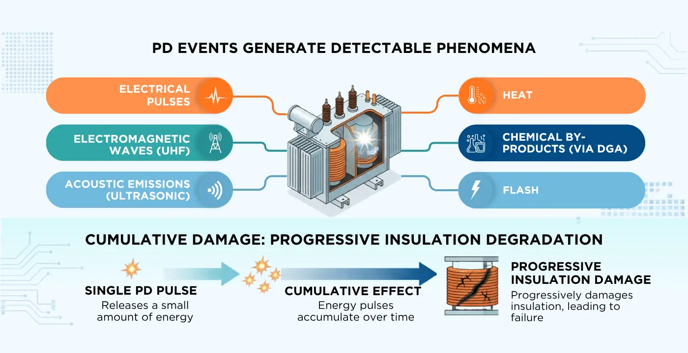 Partial Discharge a Transformer Insulation Health Indicator